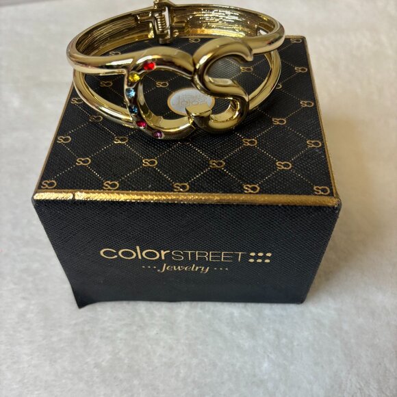 Color Street | Jewelry | Color Street Gold Bracelet | Poshmark